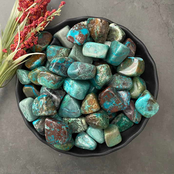 Chrysocolla Collection - Calming, Expressive Stones | The Stone Sanctuary