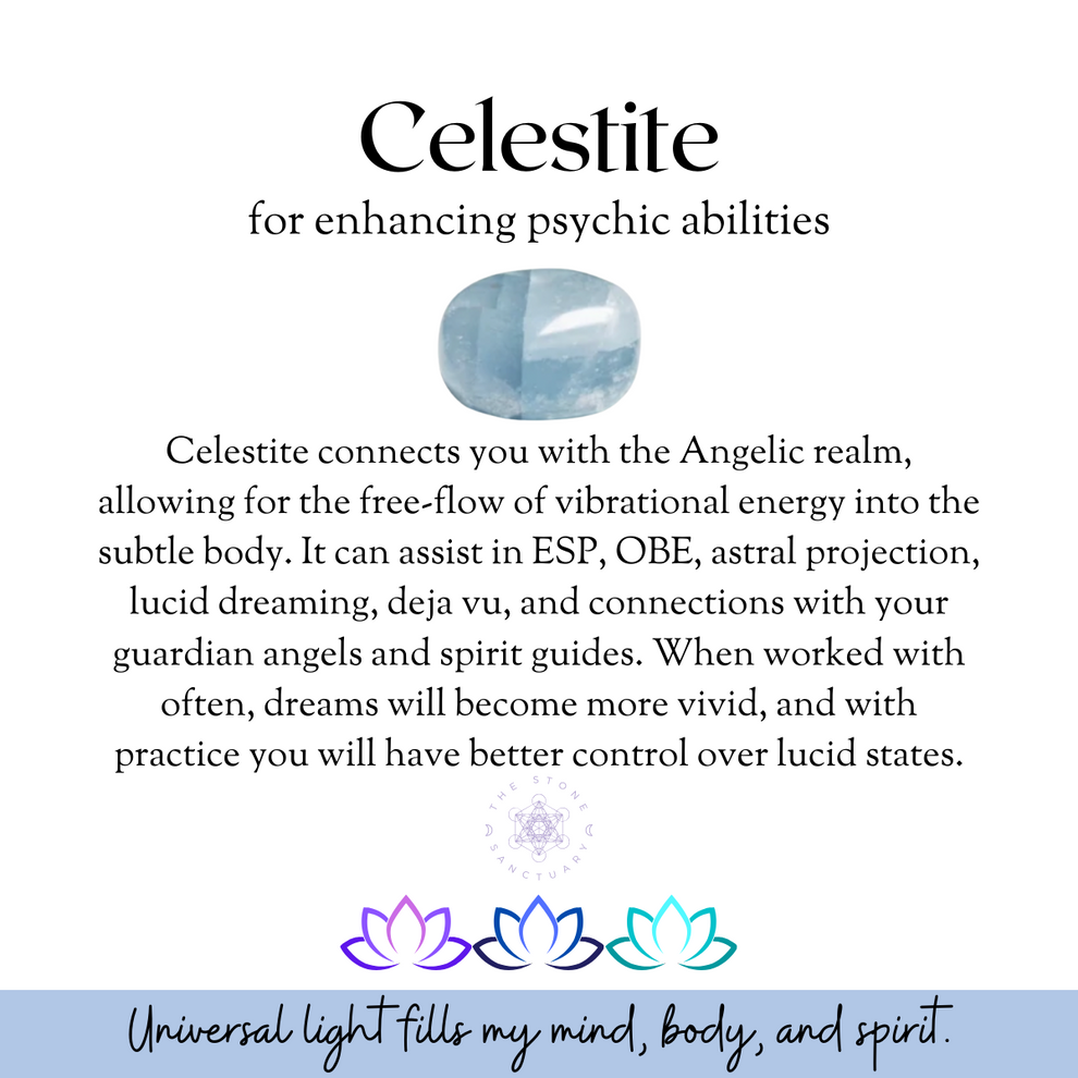 1-2 lbs Large Celestite Cluster | The Stone Sanctuary